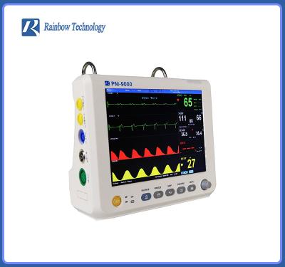 China 6 Parameter Portable Patient Monitor Color TFT LCD Display For Ambulance ICU for sale
