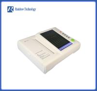 China Touch Operation Medical ECG Machine Hidden Handle Built In Thermal Printer for sale