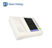 China RS232 USB interfaces Medical ECG Machine OEM 12 Lead ECG Machine Portable for sale