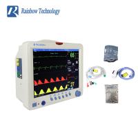 China SpO2 Veterinary Monitoring Equipment 12.1 inch 6 Parameters Veterinary Vital Signs Monitor for sale