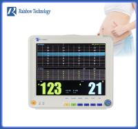 China 12.1 Inch Portable CTG Machine Maternal Fetal Monitor With Printer TOCO FHR for sale