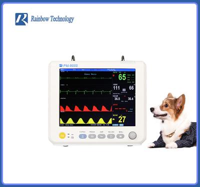 China PET Vet Instrument Mini Veterinary Vital Signs Monitor Icu Multi Parameter for sale