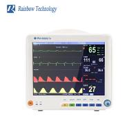 China 220V Multi Parameter Vital Sign Monitor 3-5 Leads ICU Bedside Monitor for sale