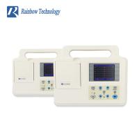China 1000Hz Modern Medical ECG Machine 12 Lead Built In Rechargeable Lithium Battery for sale