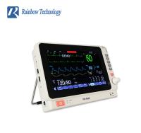 China 10 Inch Color TFT Display Multiparameter Medical Mobile Patient Monitor For Hospital for sale