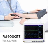 China Reliable Multi Parameter Patient Monitor PM-9000 15 Inch Optional Mobile Cart for sale