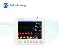China Hospital Medical Ambulance Multiparameter Patient Monitor Pathological Analysis 8In for sale