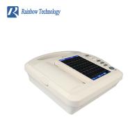 China Handle Medical Electrocardiogram Machine Automatic Digital Touch Screen 10.1 Inch for sale