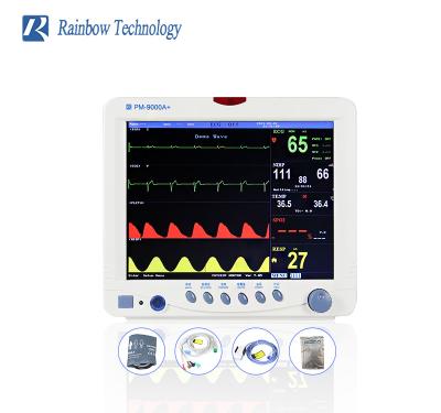 China Rainbow PM-9000A+ ICU CCU Multi Parameter Patient Monitor 12.1 Inch for sale