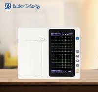 China 7 Inch Touch Screen Ekg Medical Equipment Digital ISO Certified 12 Channel for sale