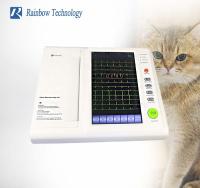 China 7 Inch Touch Screen 12 Channels 12 Leads Veterinary ECG Machine for sale