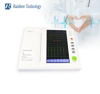 China 7 Inch Touch Screen 12 Channels 12 Leads Veterinary ECG Machine for sale