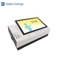 China Hospital Twins Probe CTG Fetal Heart Rate Monitor With Printer for sale