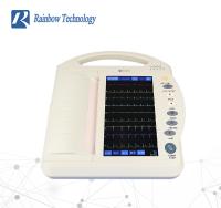 China High Resolution Digital 12 Channel Portable ECG Machine With LCD Display for sale