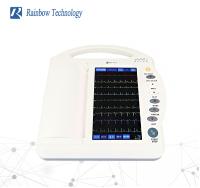 China Medical Touch Screen 12 Channels Portable ECG Monitor With Builtin Printer for sale