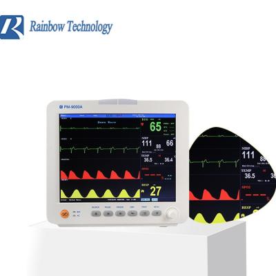 China Hospital Multiple Data Icu Patient Monitor Medical Ecg S-T Segment Analysis for sale