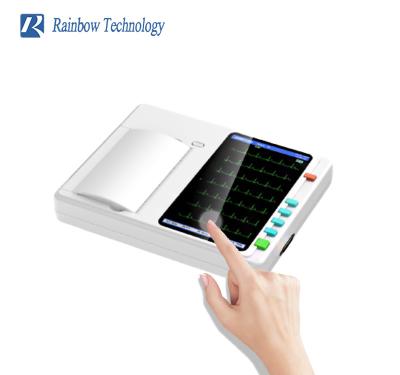 China ECG-8203 Medical Electrocardiogram Digital ECG Cardiograph Machine 12 Lead 3 6 Channel for sale