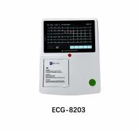 China Veterinary 12 Lead Ekg Electrocardiogram Ecg Machine 3 Channel Printer PC Software for sale
