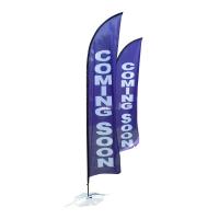 China Custom Made Sublimation Beach Flag Banner For Outdoor Activity for sale