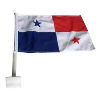 China Custom Digital Printing Car Mirror Flags hanging Style for Decoration for sale