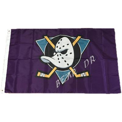 China Polyester Custom Made Flags 3x5 Promotional CMYK Color Printing for sale