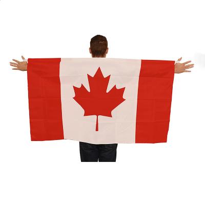 China Custom Size French Color Flag Cape With Sleeve And Hood for sale