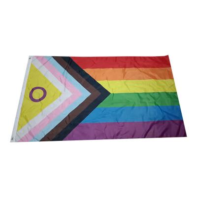China Silk Screen Printed Polyester Flag Promotional Customized 3x5ft Flag for sale
