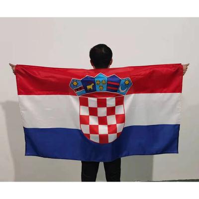 China Custom Logo Digital Printing Flag Cape Flying Style 4 Color Fastness for sale