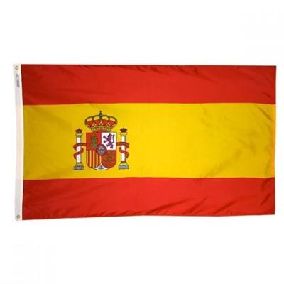 China Pantone Polyester World Flags Hanging Style Romania Country Flag for sale