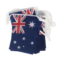 China Football Soccer Teams Bunting Flag Banner National Polyester Material for sale
