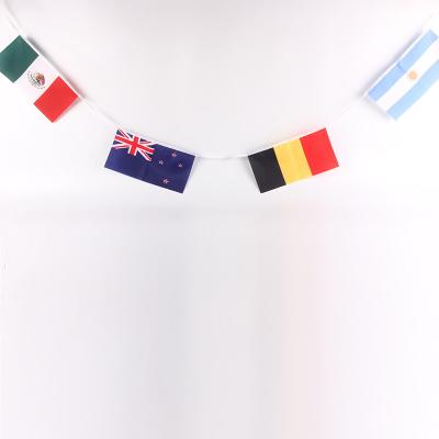 China Waterproof Bunting Flags Outdoor For World Cup Celebration for sale