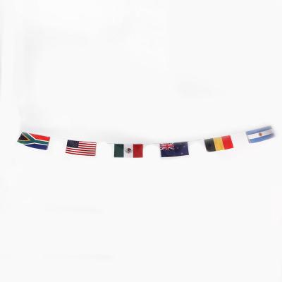 China 32 Countries International Flag Strings For Sports And Games for sale