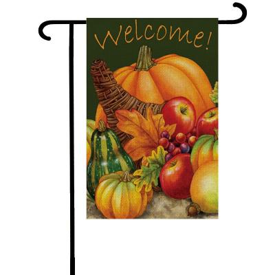 China 100d Polyester Halloween Decorative Garden Flags Digital Printing for sale