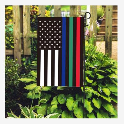 China Colorful Holiday Decorative Garden Flags Height 93cm Sublimation Yard Flags for sale