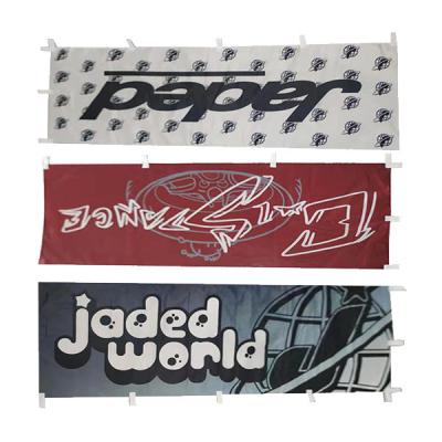 China Polyester Nobori Flag Stands Customized Logo with Glass fiber Pole for sale