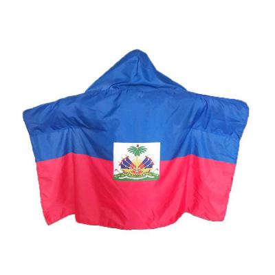 China Music Festival Carnival Cape Flag 90 X 150cm CMYK Color Decoration for sale