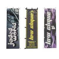 China Decorative Vertical Promotion Nobori Flag Custom 60x180cm For Advertising for sale