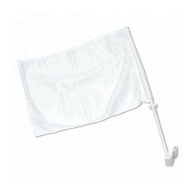 China Blank Sublimation Printed Polyester Flag 12x18 Inch For Car for sale
