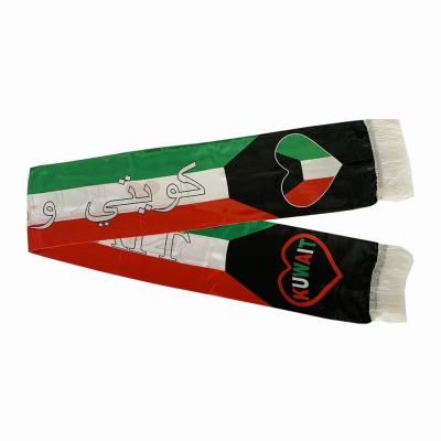 China Promotional Sport Knitted Polyester Scraf Personalised Football Scarf for sale