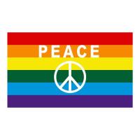 China 4 Color Pride Rainbow Flag 3x5 Digital Printing For Decoration for sale