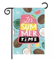 China 100D Polyester Decorative Garden Flags 30x45cm Custom Printing Flag for sale