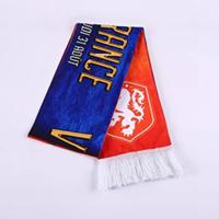 China Custom Logo Flag Print Scarf  Rectangle Flag USA Saudi Scarf Flags for sale