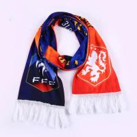 China Custom Logo Flag Print Scarf  Rectangle Flag USA Saudi Scarf Flags for sale