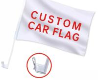 China Yaoyang Custom Car Window Flags Digital Printing Custom Country Flag for sale