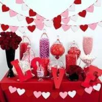 China Valentine's Heart Garland Banner String For Anniversary Wedding Birthd Party for sale