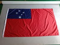 China Polyester Samoa Country Flag 3X5ft CMYK Color Samoa National Flag for sale