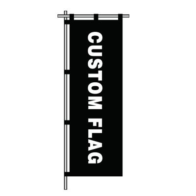 China Polyester Fabric Custom Nobori Flag 60x180cm SGS Certificate Digital Printing Flag for sale