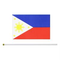 China Portable Philippine National Flag 14x21cm Filipino Hand Held Flags for sale