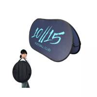 China Custom Outdoor Pop Up Advertising Banners Digital Printing Polyester Material for sale