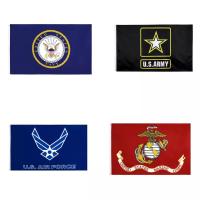 China Custom Polyester Countries Army Flags 3x5ft Eco Frendly CMYK Color Printing for sale